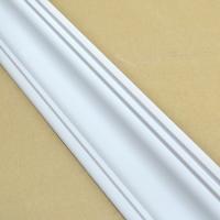 China GC-83014 81mm Guarantee New Classical Villa Smooth Polyurethane Cornice for sale