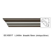 China GC-83017 78mm Quantity Discount Traditional Multi-Unit Residential Plain Pu Polyurethane Cornice Mouldings for sale