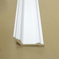 China GC-83020 123mm Factory Wholesale Coastal Corrosion Resistance Smooth Pu Casted Polyurethane Crown Moldings For Ceiling for sale