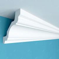 China GC-83022 High Quality Country Ceilling Smooth Polyurethane Foam Molding Cornice for sale