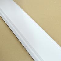 China GC-83023 111mm Dropshipping Casual Tv Backdrop Polyurethane Plain Cornice for sale