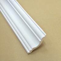 China GC-83025 Factory Supply Vintage Anti-Aging Polyurethane Plain Pu Ceiling Cornice for sale