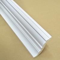 China GC-83032 108mm Dropshipping Anti Cracking Pre-Primed Plain Polyurethane Foam Pu Cornices for sale
