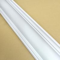 China GC-83038 Factory Supply Good Resilience Bedroom Polyurethane Smooth Decorative Corner Mouldings for sale