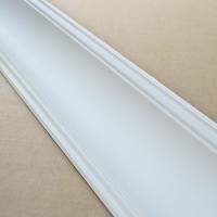 China GC-83042 Oem/Odm Manufacturer Fire-Proof Interior Decoration Polyurethane Crown Molding Pu Plain Cornice for sale