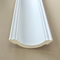China GC-83042 Oem/Odm Manufacturer Fire-Proof Interior Decoration Polyurethane Crown Molding Pu Plain Cornice for sale