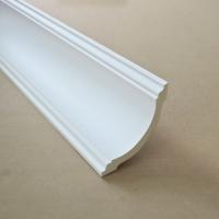 China GC-83042 Oem/Odm Manufacturer Fire-Proof Interior Decoration Polyurethane Crown Molding Pu Plain Cornice for sale