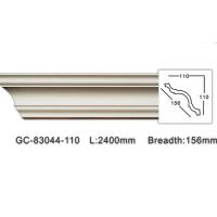 China 83044 New Design Anti-Erosion Beautiful Plain Polyurethane Interior Moulding for sale