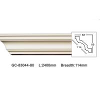 China 83044 New Design Anti-Erosion Beautiful Plain Polyurethane Interior Moulding for sale