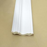 China GC-83052 109mm Hot Selling Contemporary Apartment Polyurethane Smooth Pu Cornice Mouldings for sale