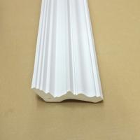China GC-83053 129mm Factory Price Traditional Residential Polyurethane Plain Decorative Cornice for sale