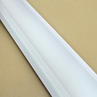 China GC-83054 122mm New Arrival Transitional Multi-Unit Residential Polyurethane Smooth Pu Crown Cornice Moulding for sale