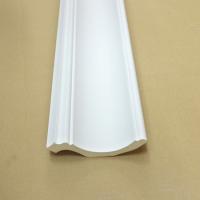 China GC-83054 122mm New Arrival Transitional Multi-Unit Residential Polyurethane Smooth Pu Crown Cornice Moulding for sale