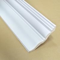 China GC-83066 146mm Wholesale Mediterranean High Strength Polyurethane Smooth Cornices Moulding for sale