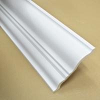 China GC-83071 168mm High Quality French Style Bandable Polyurethane Plain Cornice Moulding Pu Ceiling Mouldings for sale