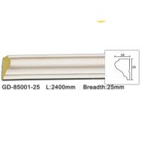 China 85001 24mm Hot Sale Light Weght Primed White small PU Smooth Waterproof Moulding for sale