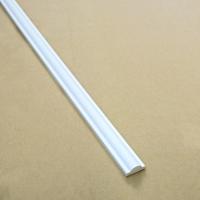 China GD-85003 26mm Popular High Density Bathroom Urethane Plain Plastic Decorative Moulding for sale