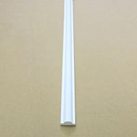 China GD-85003 26mm Popular High Density Bathroom Urethane Plain Plastic Decorative Moulding for sale