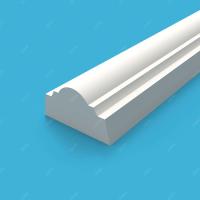 China GD-85004 32mm Wholesale Entirely Entryway Urethane Polymer Smooth Decorative Mouldings for sale