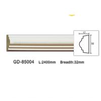 China GD-85004 32mm Wholesale Entirely Entryway Urethane Polymer Smooth Decorative Mouldings for sale