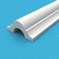 China GD-85008 40mm Good Quality Heat-Insulated Paintable Urethane Polymer Flat Moulding for sale