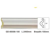 China GD-85008 40mm Good Quality Heat-Insulated Paintable Urethane Polymer Flat Moulding for sale