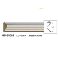 China GD-85008 40mm Good Quality Heat-Insulated Paintable Urethane Polymer Flat Moulding for sale