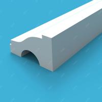 China GD-85014 47mm Factory Direct Sales Roman Decorating PU Plain Wholesale Pu Moulding Polyurethane for sale
