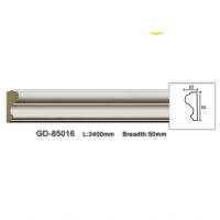 China GD-85016 50mm Free Sample Pastoral Hotel Urethane Polymer Flat Hotel Frame Moulding for sale