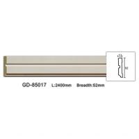 China GD-85017 52mm Hot Sale Creative Villa Polyurethane Plain Interior Decorative Moulding for sale