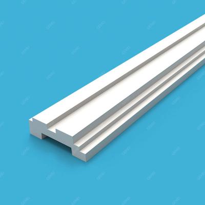China GD-85020 53mm Guaranteed Contemporary Multi-Unit Residential Urethane Polymer Plain Flexible Mouldings for sale