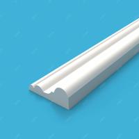 China GD-85022 56mm Wholesale Rustic Corrosion Resistance Urethane Plain Pu Decorative Ceiling Moulding for sale