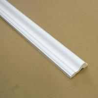 China GD-85025 62mm Good Quality Farm House Bed Room Urethane Smooth Plastic Chair Rail Moulding for sale