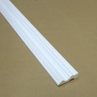 China GD-85025 62mm Good Quality Farm House Bed Room Urethane Smooth Plastic Chair Rail Moulding for sale
