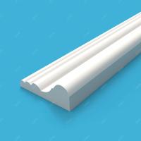 China GD-85029 70mm Factory Price Midcentury Rot Proof Polyurethane Smooth Construction Trim Moulding for sale