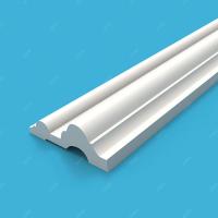 China GD-85030 72mm New Arrival Mediterranean Aging Resistant PU Flat Polyurethane Ceiling Moulding for sale