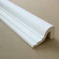 China GD-85040 85mm Quantity Discount Antique Fire Retardant Urethane Polymer Plain Polyurethane Chair Rail Moulding for sale