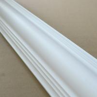 China GD-85047 98mm Good Quality Gorgeous Pre-Primed White PU Plain Pu Foam Chair Rails for sale