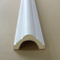 China GD-85047 98mm Good Quality Gorgeous Pre-Primed White PU Plain Pu Foam Chair Rails for sale