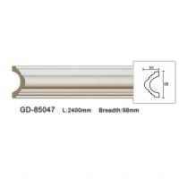 China GD-85047 98mm Good Quality Gorgeous Pre-Primed White PU Plain Pu Foam Chair Rails for sale