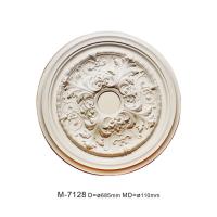China M-7128 Wholesale Polyurethane Foam Round Fireproof House Redecoration Ceiling Design for sale