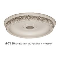 China M-7139 High Density Urethane Rose Anti-Aging Neat Ceiling Panel for sale