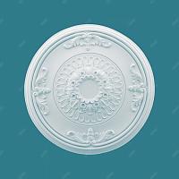 China M-7152 European Style Construction Material Helene Rosette Low-Maintenance Concrete Ceiling Panels for sale