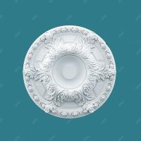 China M-7161 Eco-Friendly Pu Rosettes Easily Paintable Art Ceiling Medallion Board for sale