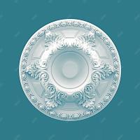 China M-7167 Wholesale Polyurethane Medallions Design Moulding Tiles Cornice Rose Panel Ancient Panels Board 3D Ceiling Medallion for sale