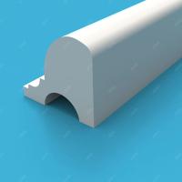 China GD-85013 43mm Pollution Free American Style Indoor Decoration Polyurethane Flat Polyurethane Moulding for sale