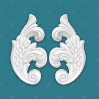 China GH-8067LR Free Sample Pastoral Hotel Urethane Pu Wall Background for sale