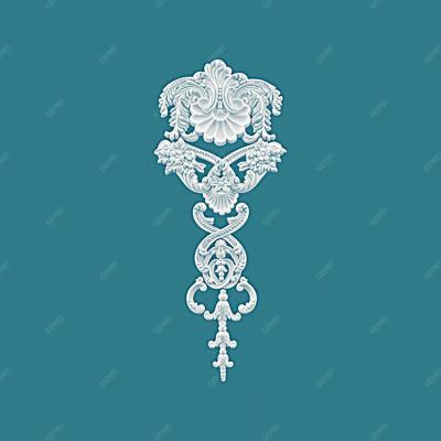 China GH-8088 Oem Service French Style Light Weight Urethane Polyurethane Veneer Ornaments for sale