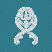 China GH-8088 Oem Service French Style Light Weight Urethane Polyurethane Veneer Ornaments for sale