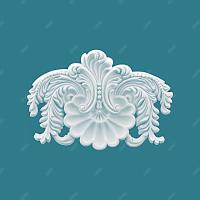 China GH-8088 Oem Service French Style Light Weight Urethane Polyurethane Veneer Ornaments for sale